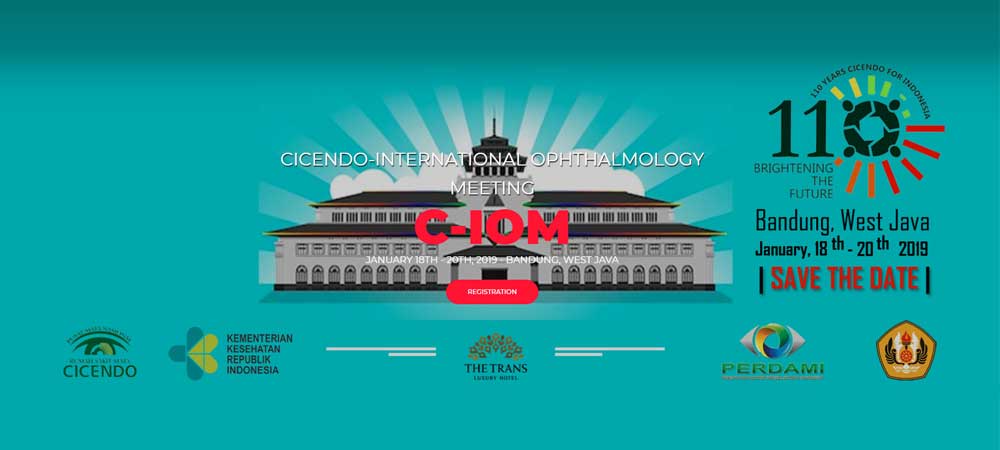 RS Mata Cicendo Gelar Pertemuan Ilmiah C-IOM 2019 - Bale Bandung