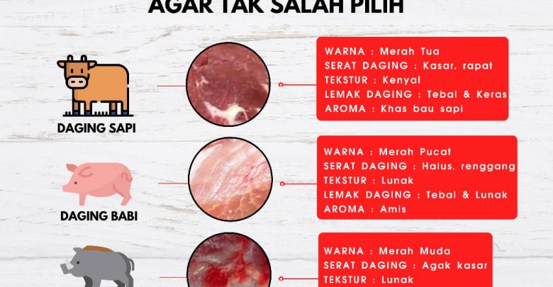 Nih, Bedanya Daging Sapi, Babi dan Daging Celeng | BaleBandung